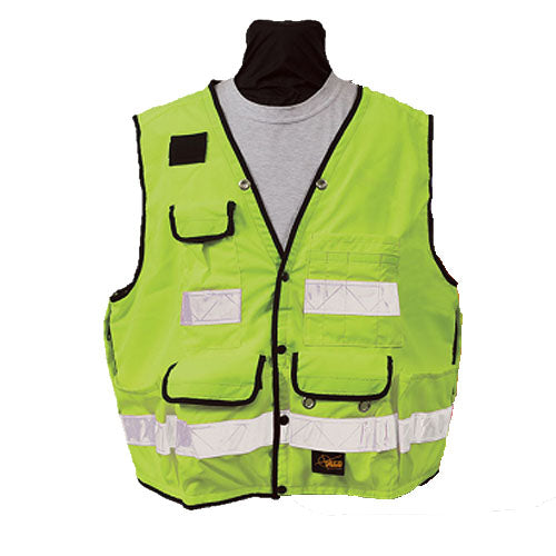Seco 8068 Series Class 2 Lightweight Safety Vest (Fluorescent Yellow ...