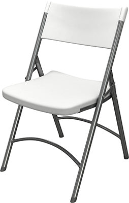 Mayline Event Series Heavy-Duty Folding Chair 5000FC (4 Chairs - Textu ...