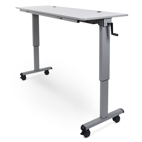 Luxor 60" Adjustable Flip Top Table with Crank Handle - STAND-NESTC-60 ...