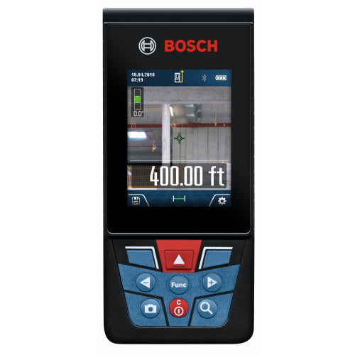 Bosch GLM400CL - Blaze Outdoor 400 ft. Connected Laser Measure with Ca ...